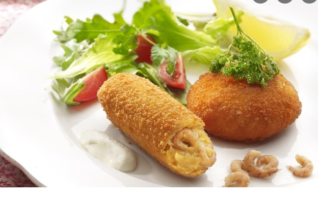 Duo kaas / garnaal kroket :: Take Time